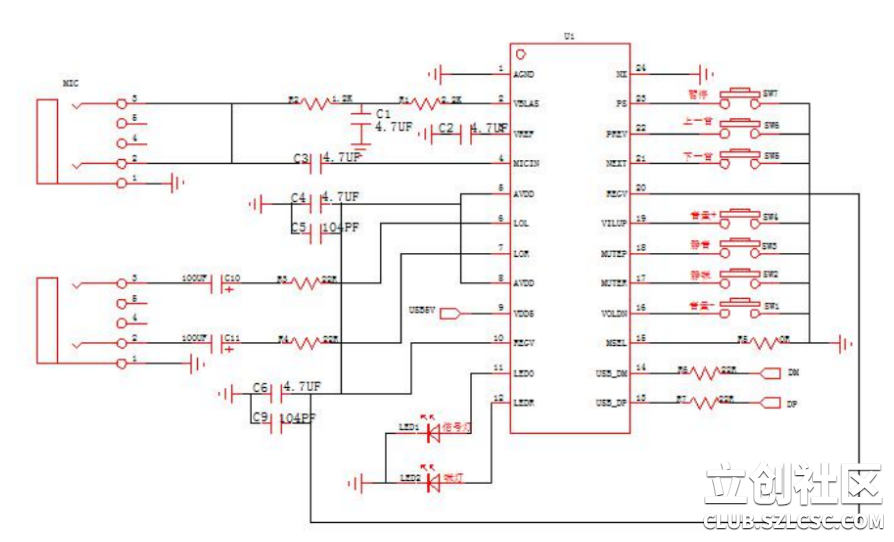 CM108AH和DP108/DP108T的区别 - 立创社区